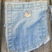 Denim Coin Pockets, 10 Upcycled Smalldenim Pockets, Blue Jean ...