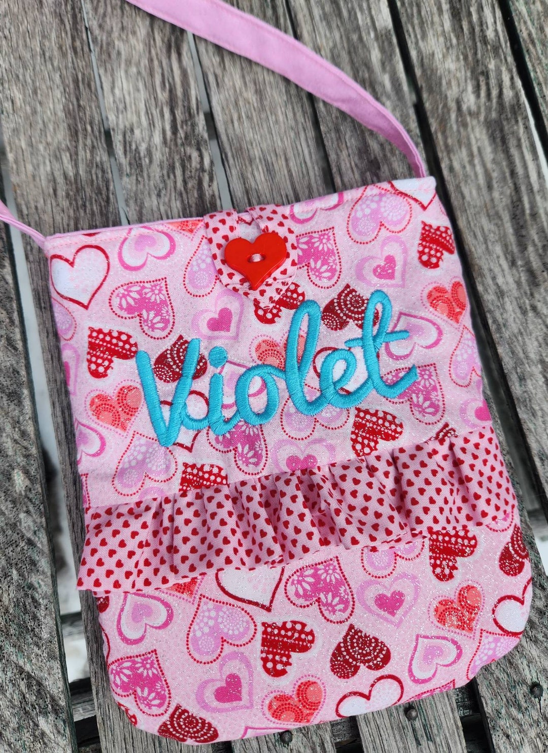 Toddler Purse, Valentines Purse, Little Girl's Red Purse, Girl's Purse ...