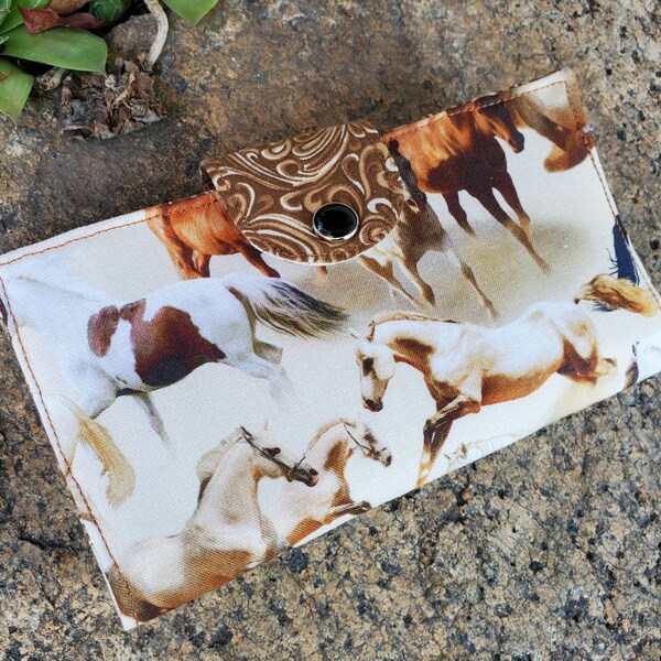 Checkbook Covers Horse - Etsy