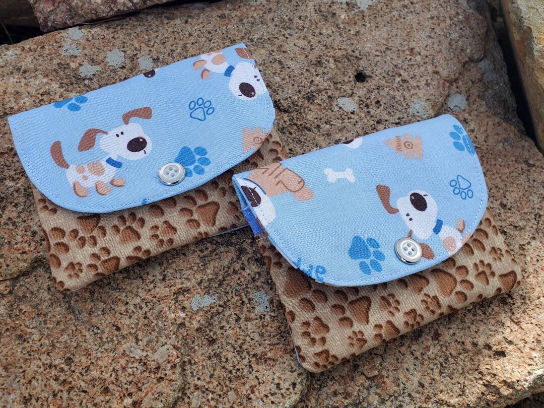 Puppy Dog Business Card Holder, Small Dog Wallet, Pet Wallet, Small ...