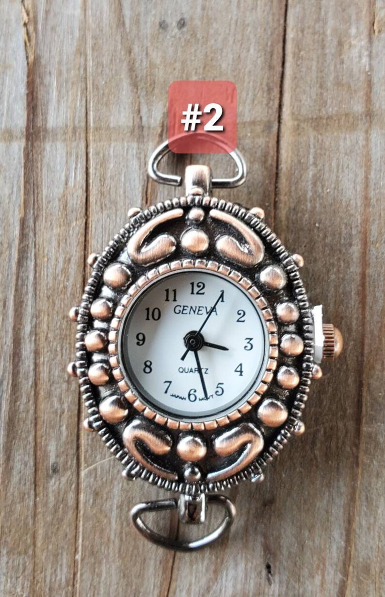 Copper Beading Watch Faces With Rings Copper Watch Face - Etsy