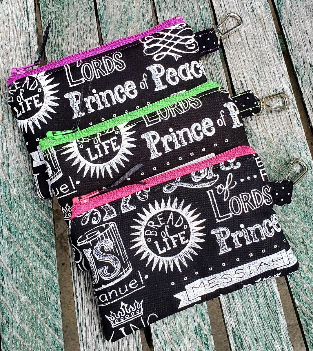 Religious Coin Purse, Change Purse, Ear Bud Pouch, Religious Change ...