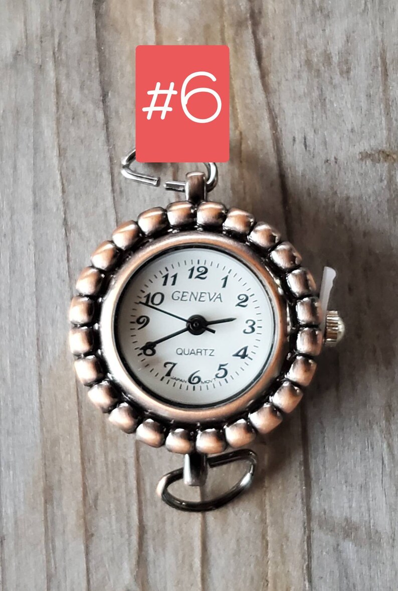 Copper Beading Watch Faces With Rings Copper Watch Face - Etsy