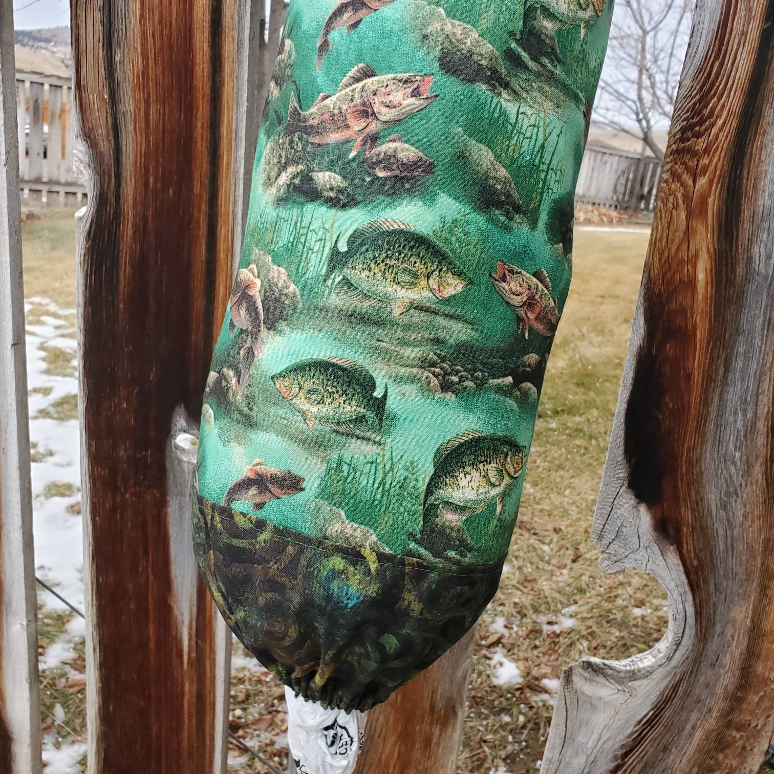 Fish Grocery Bag Dispenser, Shopping Bag Holder, Fish Plastic Bag ...
