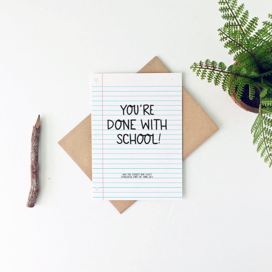 College Graduation Card Funny Graduation Card You're - Etsy