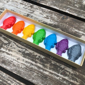 Fish Crayons - Fish Party Favors - Kids Gifts - Gifts for Kids - Kids ...
