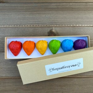 Strawberry Crayons - Strawberry Party Favors - Strawberry Birthday ...