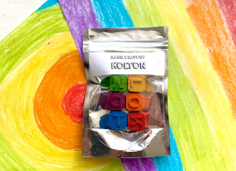 Personalized NAME Crayons Personalized Gifts for Boys - Etsy