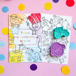 Farm Crayon Party Favors - Farm Animal Party Favors - Farm Birthday ...