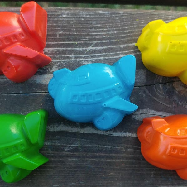 Airplane Crayons - Etsy