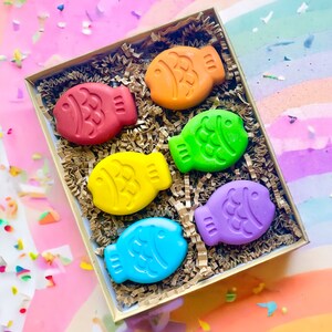 Fish Crayons - Kids Gifts - Stocking Stuffers for Kids - Easter Basket ...