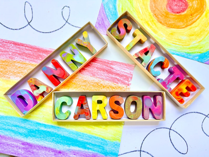 Personalized Name Crayons Gifts for Kids Kids Gifts - Etsy