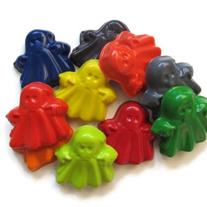 Ghost Crayons Set of 20 Ghost Party Favors Halloween Crayons Halloween ...