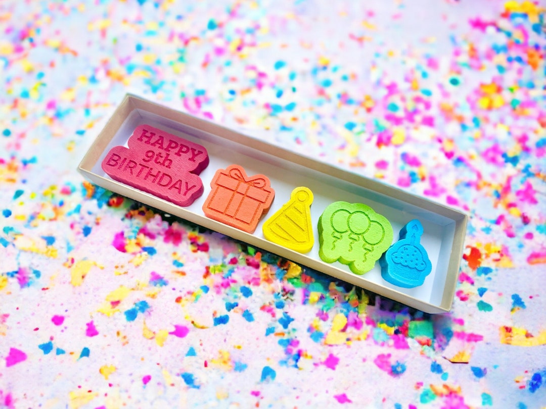 9th Birthday Crayons Kids Birthday Gifts Kids Gifts Kids Birthday ...