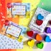Kids Valentine's Day Heart Crayons - School Class Valentine's Day Cards ...