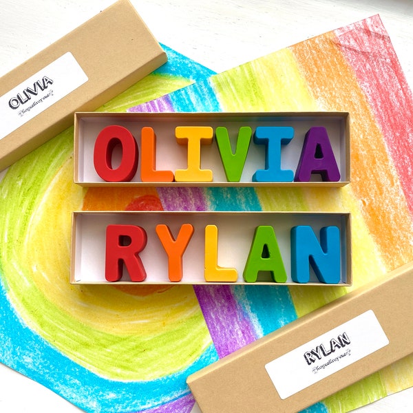 Personalized Crayons - Etsy