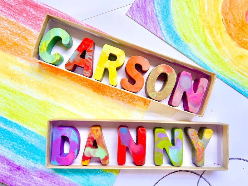Personalized Name Crayons Gifts for Kids Kids Gifts - Etsy