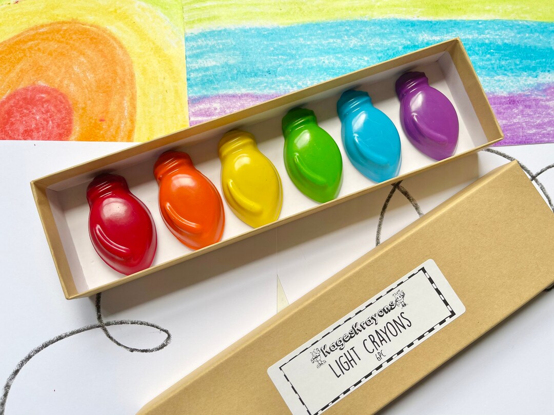 Christmas Light Crayons - Stocking Stuffers for Kids - Kids Gifts ...