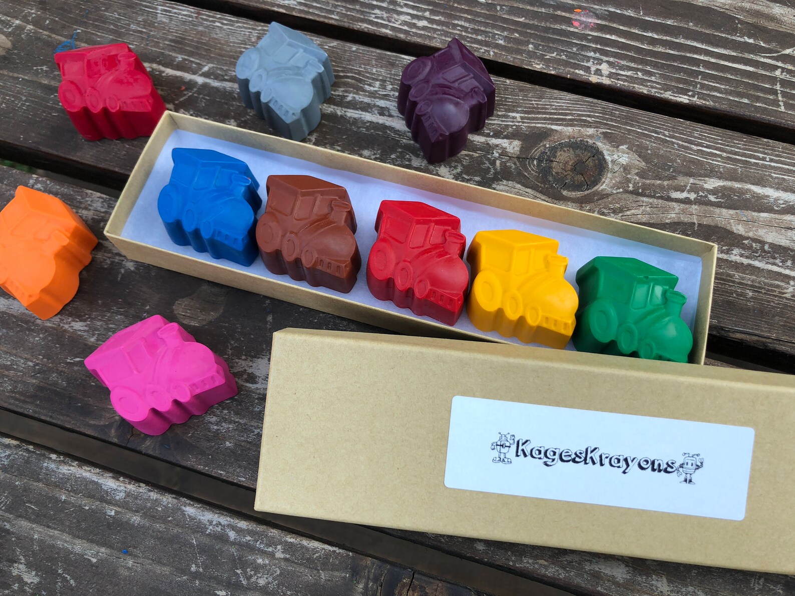 Train Crayons - Kids Gifts Under 10 - Train Party Favors - Gifts for ...