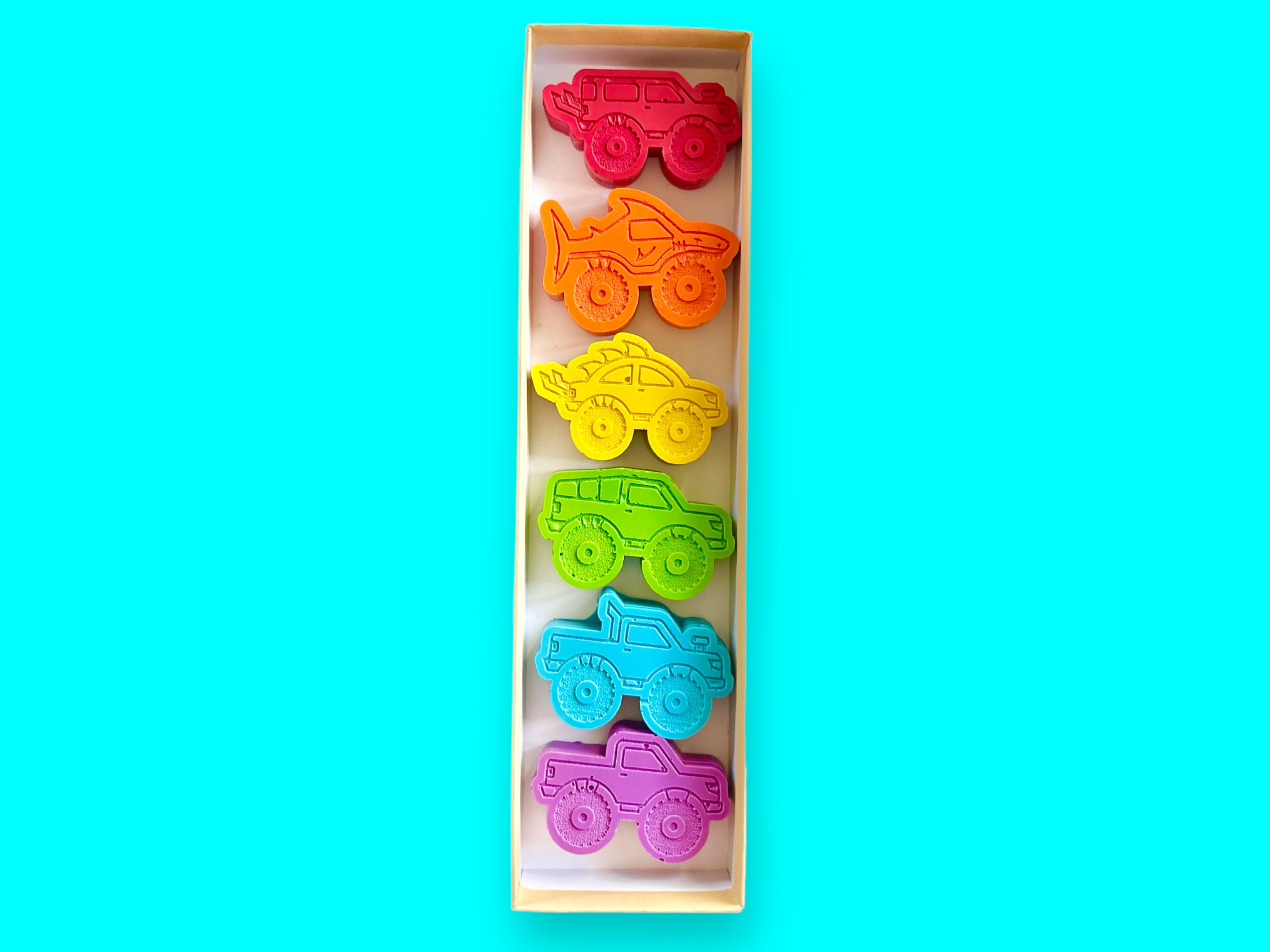 Monster Truck Crayons - Monster Truck Party Favors - Monster Truck ...