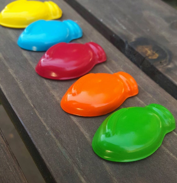 Christmas Light Bulb Crayons 20 Kids Stocking Stuffers | Etsy