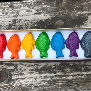 Fish Crayons - Fish Party Favors - Kids Gifts - Gifts for Kids - Kids ...