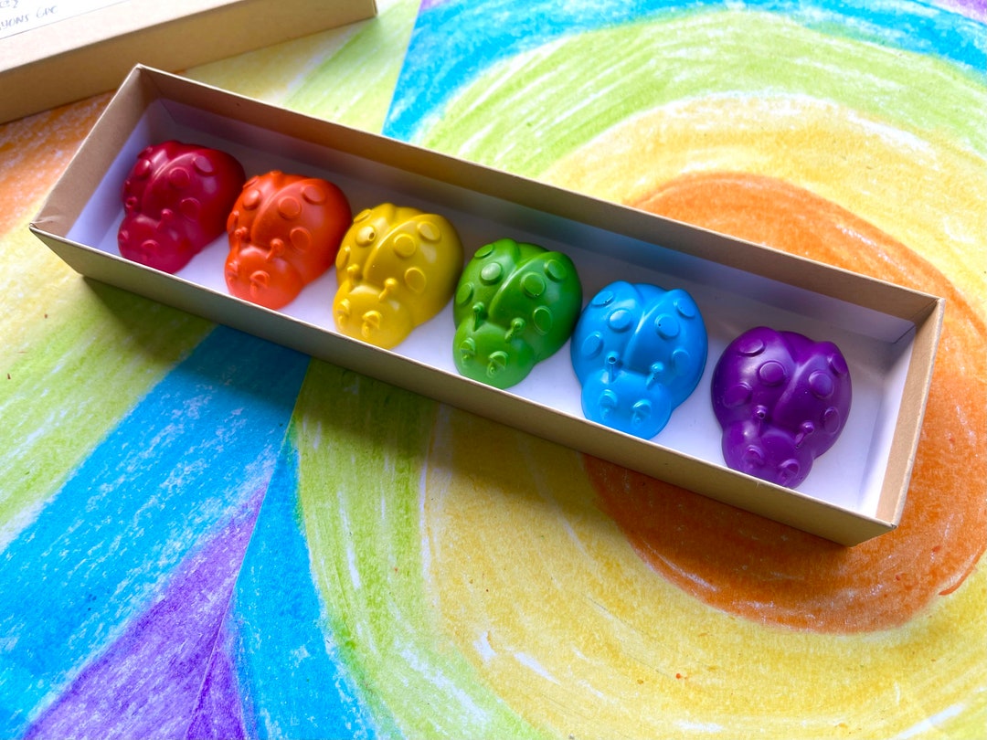 Ladybug Crayons - Ladybug Party Favors - Kids Gifts - Stocking Stuffers ...