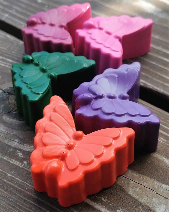 Butterfly Crayons 10 Butterfly Party Favors - Butterfly Birthday Party ... Butterfly Crayons 10 Butterfly Party Favors - Butterfly Birthday Party ...