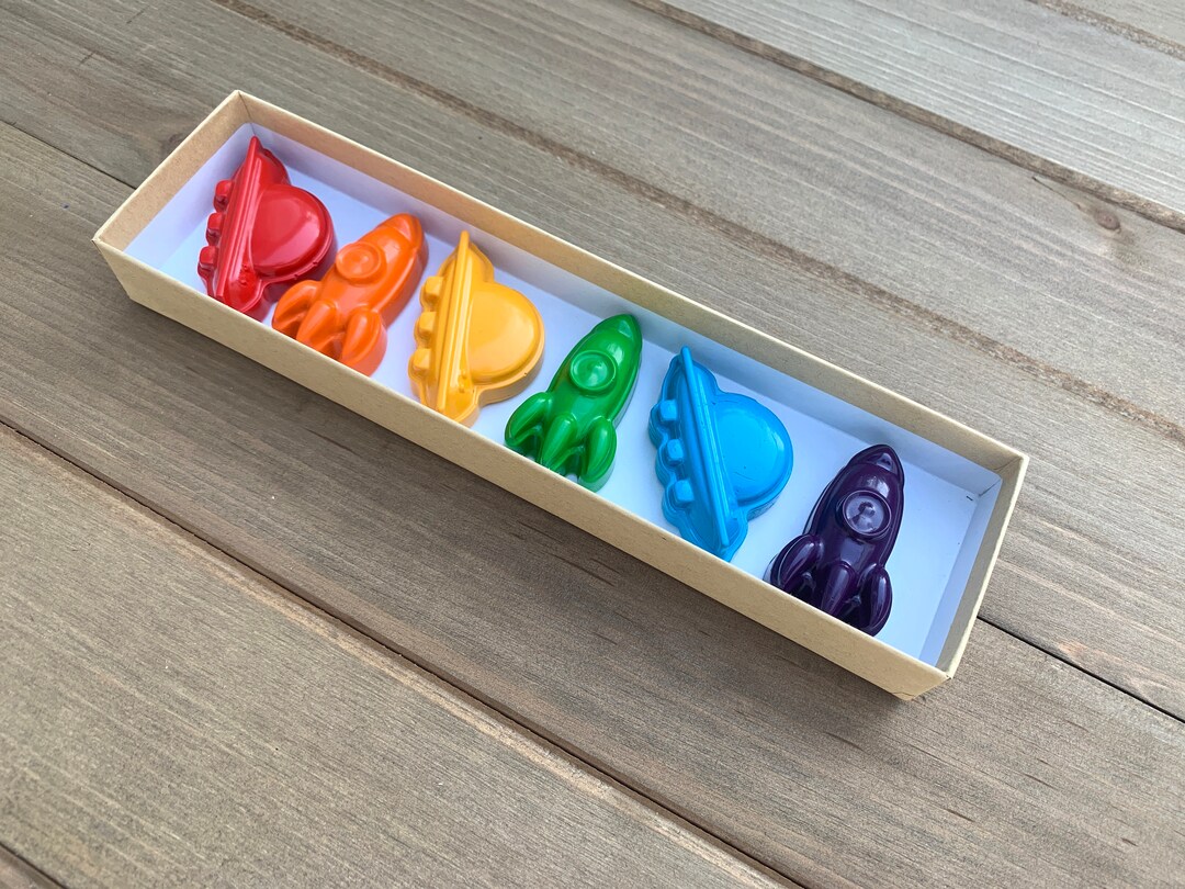 Outer Space Crayons - Rocket Party Favors - Kids Gifts - Gifts for Kids ...