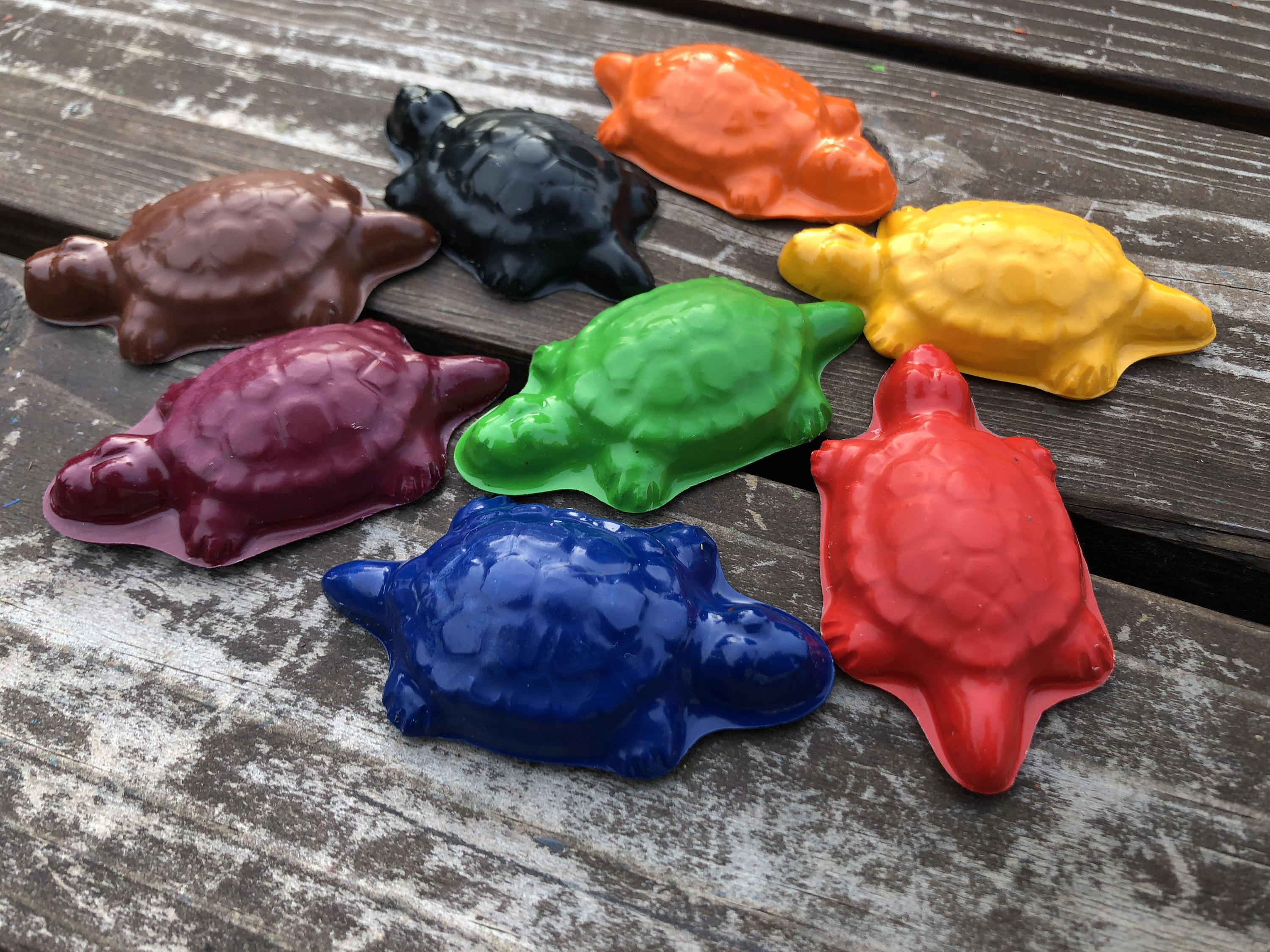 Turtle Crayons Set of 20 Turtle Party Favors Turtle - Etsy
