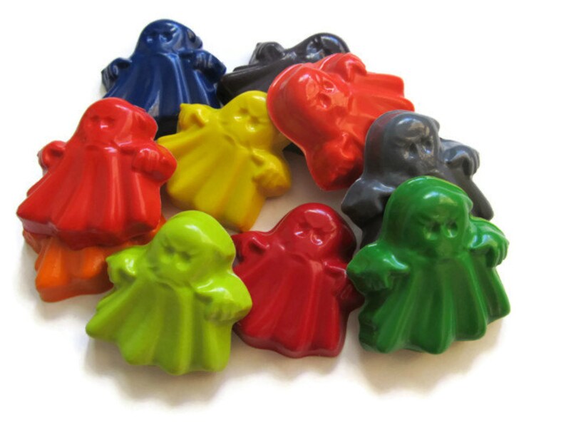 Ghost Crayons Set of 20 Ghost Party Favors Halloween - Etsy