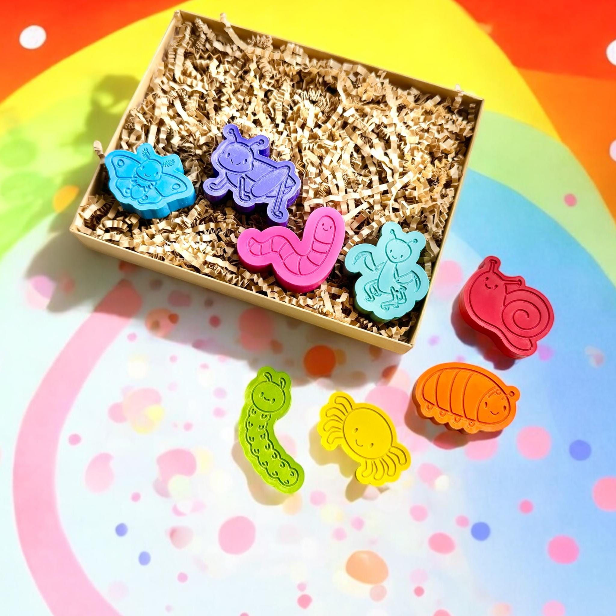 Bug Crayons - Insect Party Favors - Kids Party Favors - Stocking ...