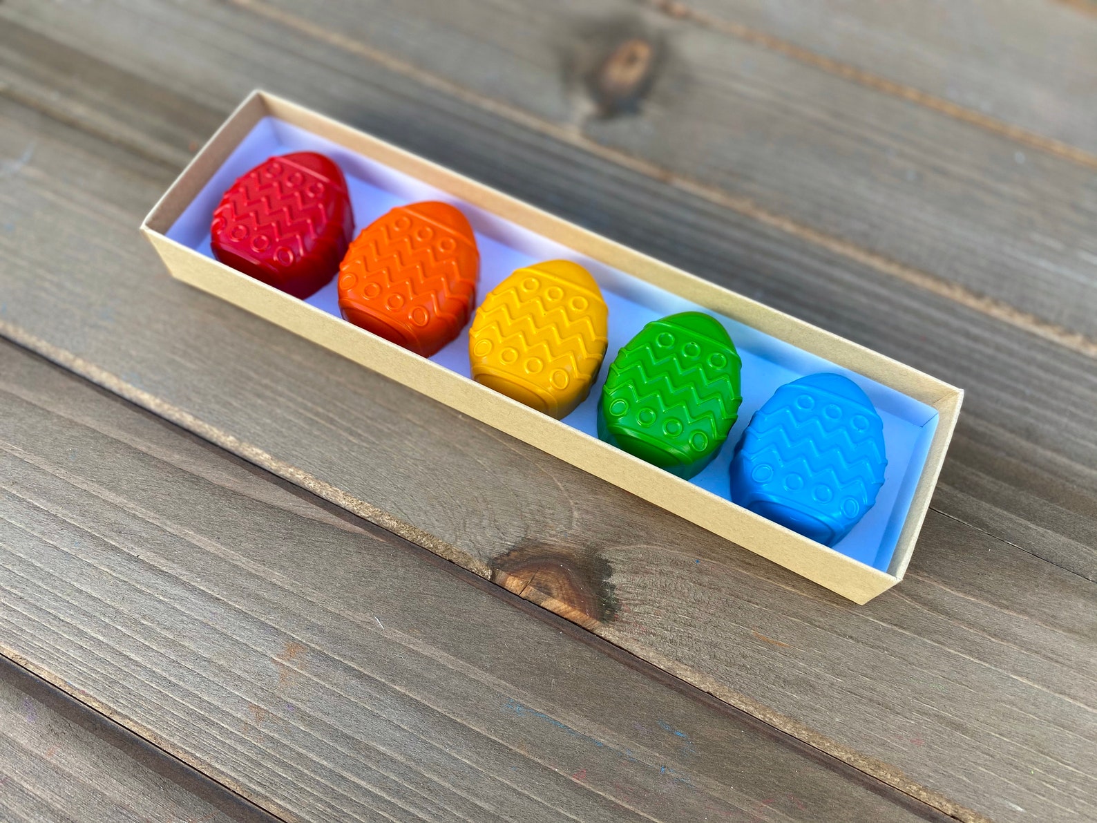 Easter Egg Crayons Easter Basket Stuffers Easter Party - Etsy