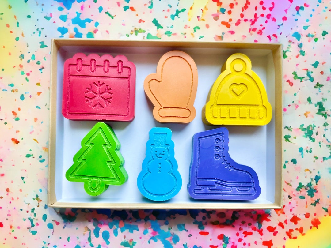 Winter Crayons - Seasons of the Year Crayons - Four Seasons Kids ...