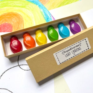 Christmas Light Crayons - Stocking Stuffers for Kids - Kids Gifts ...