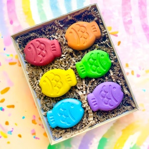 Fish Crayons - Kids Gifts - Stocking Stuffers for Kids - Easter Basket ...