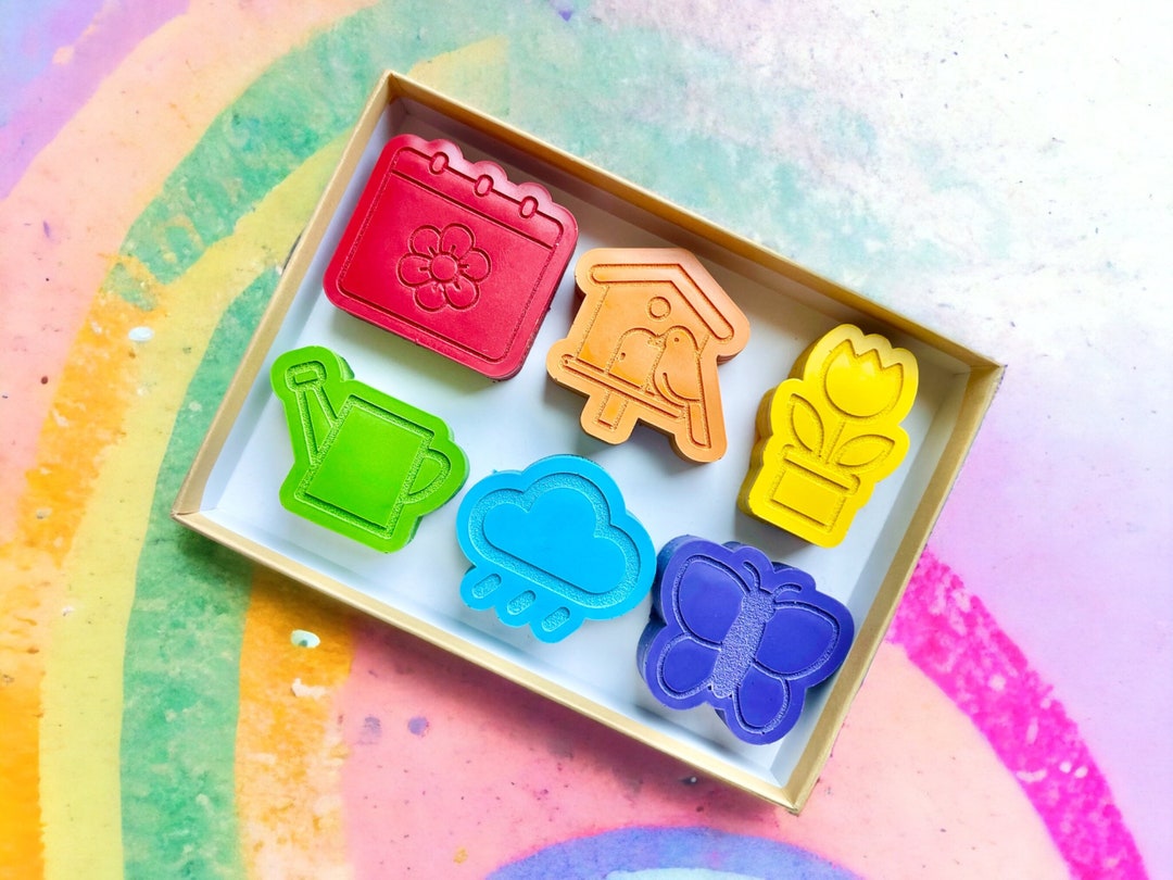 Spring Crayons - Seasons of the Year Crayons - Four Seasons Kids ...