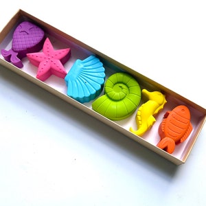 Mermaid Ocean Crayons - Mermaid Party Favors - Kids Gifts - Stocking ...