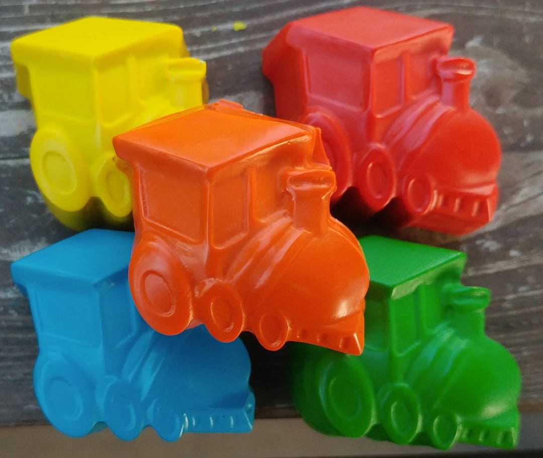 Train Crayons Set of 20 Train Party Favors Train Party Train Birthday ...