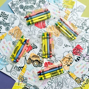 Farm Crayon Party Favors - Farm Animal Party Favors - Farm Birthday ...