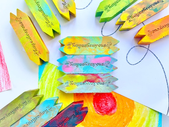 Squiggle Crayons - Kids Party Favors - Gifts For Kids - Stocking ...