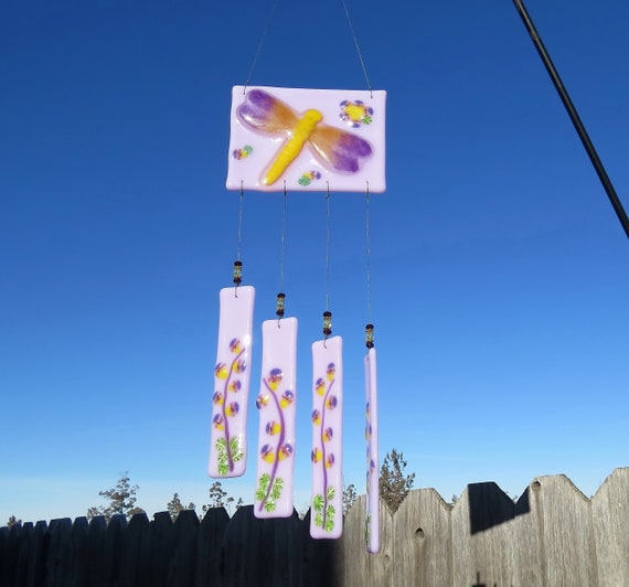 This Beautiful Wind Chime Will Add Color to Any Area of Your - Etsy