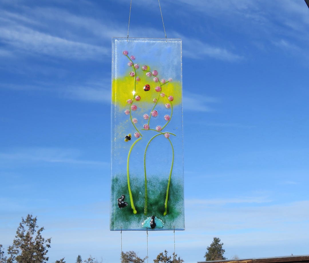 This Beautiful Wind Chime Will Add Color to Any Area of Your Yard or ...