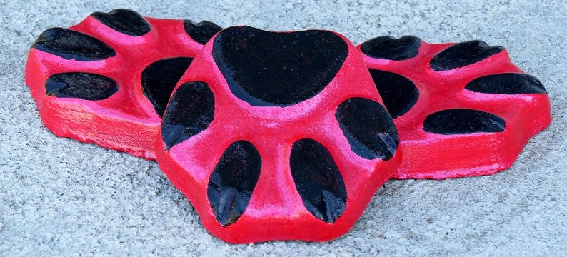 Dog Paw Print Planter Feet Pot Feet Dog Print Yard Art - Etsy