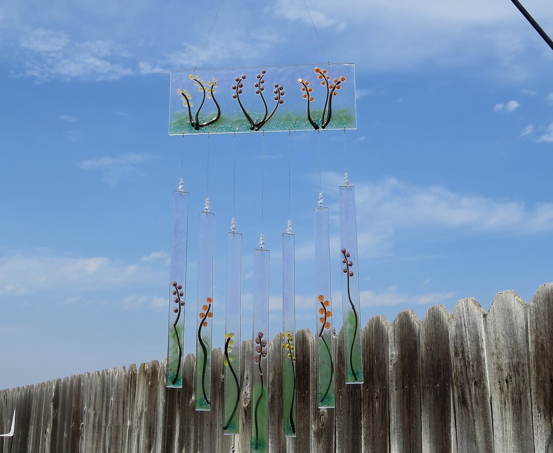 This Beautiful Wind Chime Will Add Color to Any Area of Your Yard or ...