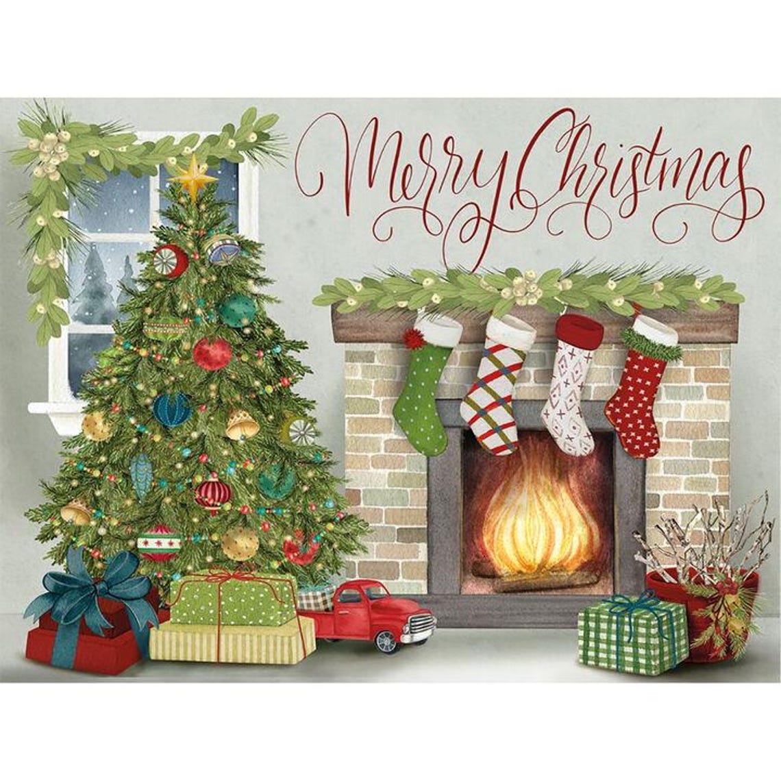 Lang Christmas Traditions 3D Pop-up Boxed Christmas Cards| Christmas ...