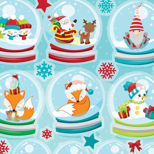 Christmas Morning Clipart Commercial Use Vector Graphics - Etsy
