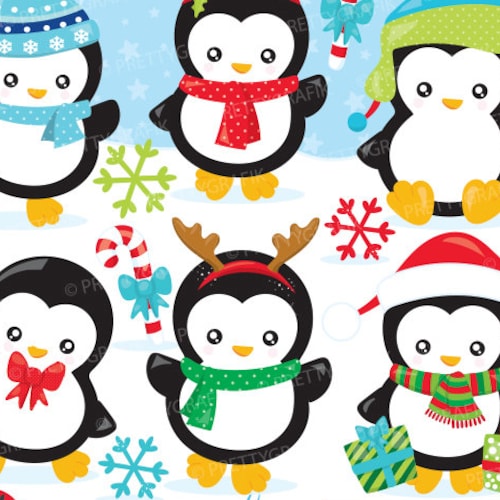 Christmas Morning Clipart Commercial Use Vector Graphics - Etsy