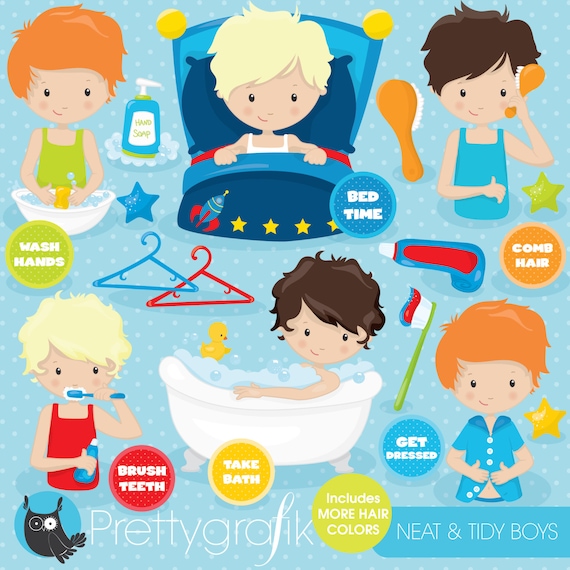 Hygiene clipart commercial use, vector graphics, digital clip art ...