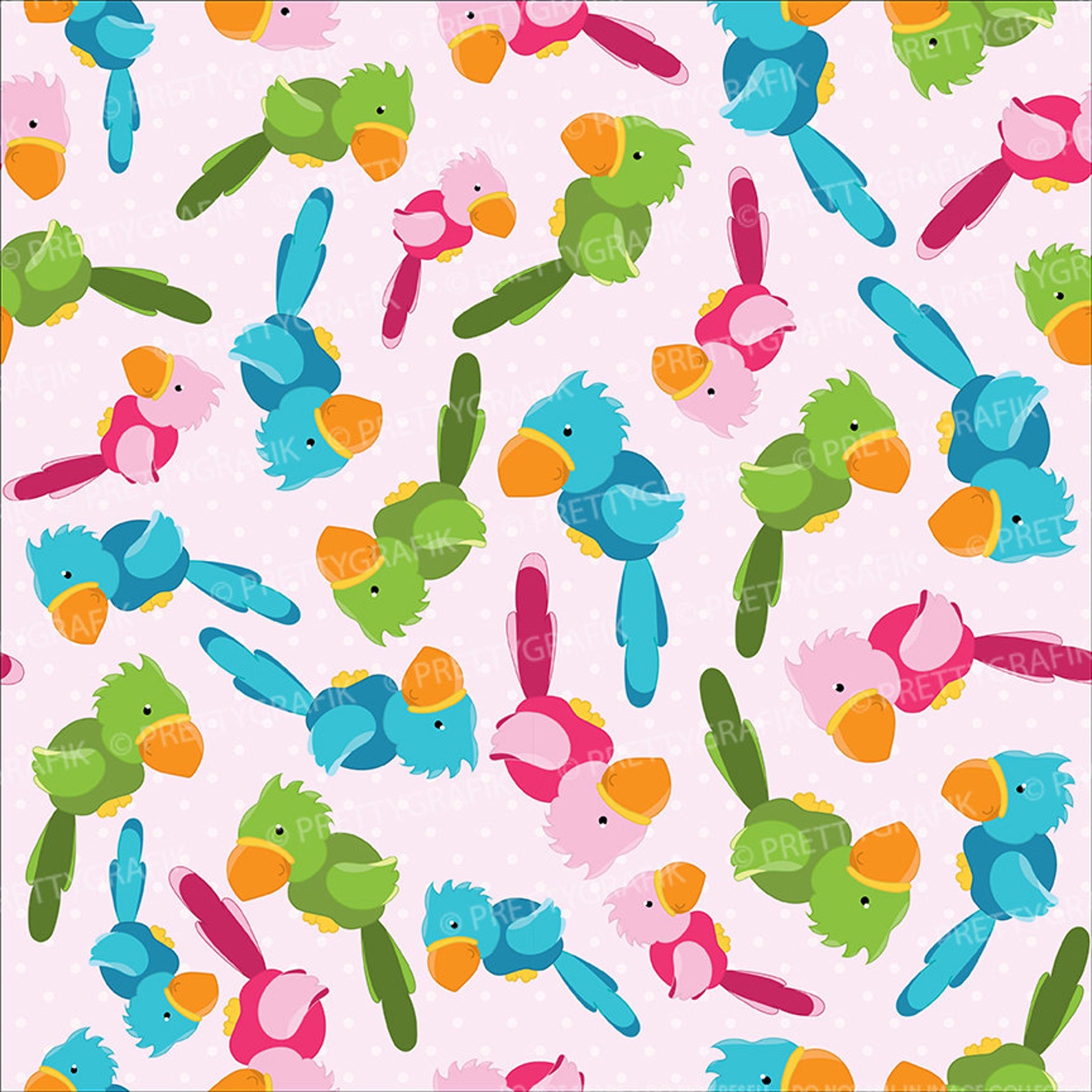 Pirate Girl Digital Paper Commercial Use Scrapbook Papers - Etsy